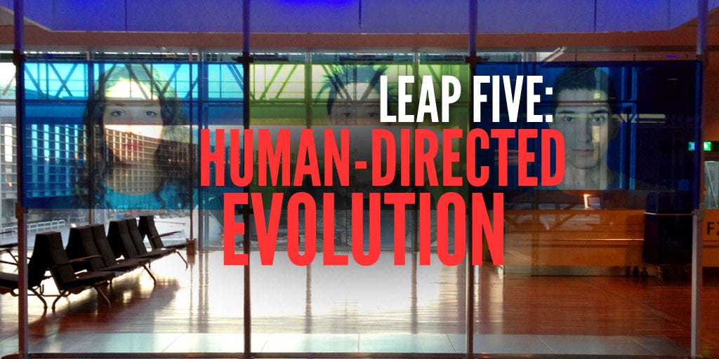 Leap Five: Human-Directed Evolution | by Robert Tercek | Vaporized ...