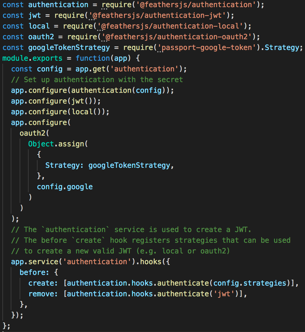 How to setup OAuth 2.0 token strategy on FeathersJS | by Jack Zhang ...