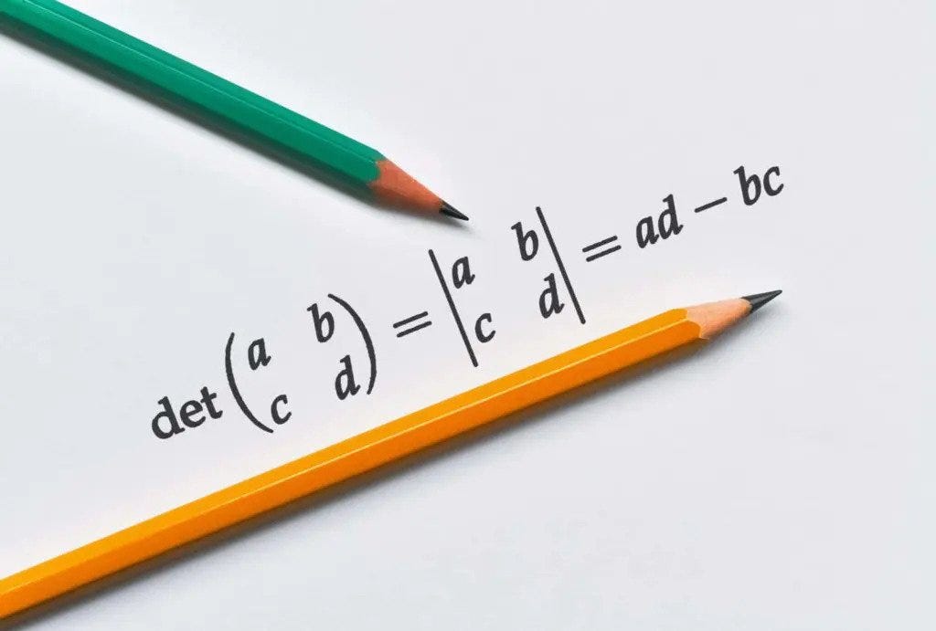 Determinant Of A Matrix Without Numpy By Amal R Medium