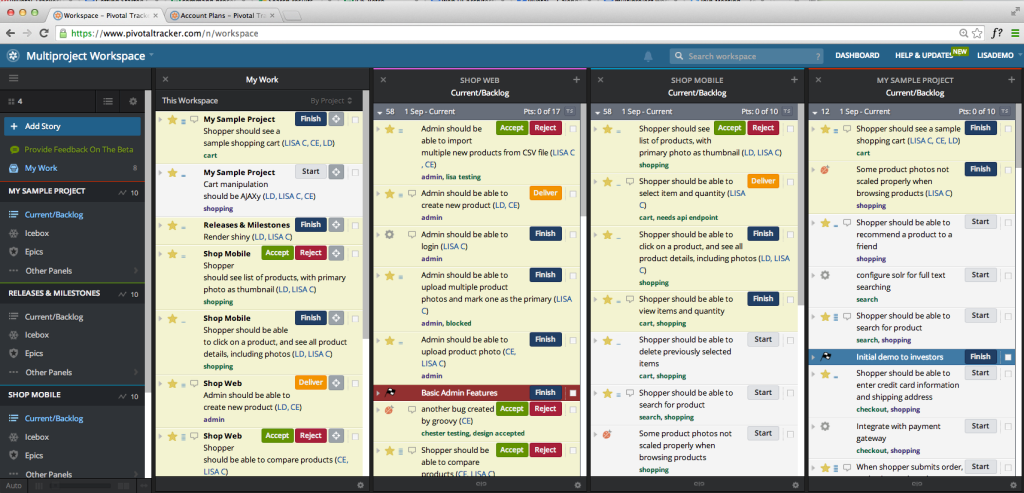 The Interesting Project management experience with Pivotal Tracker | by ...