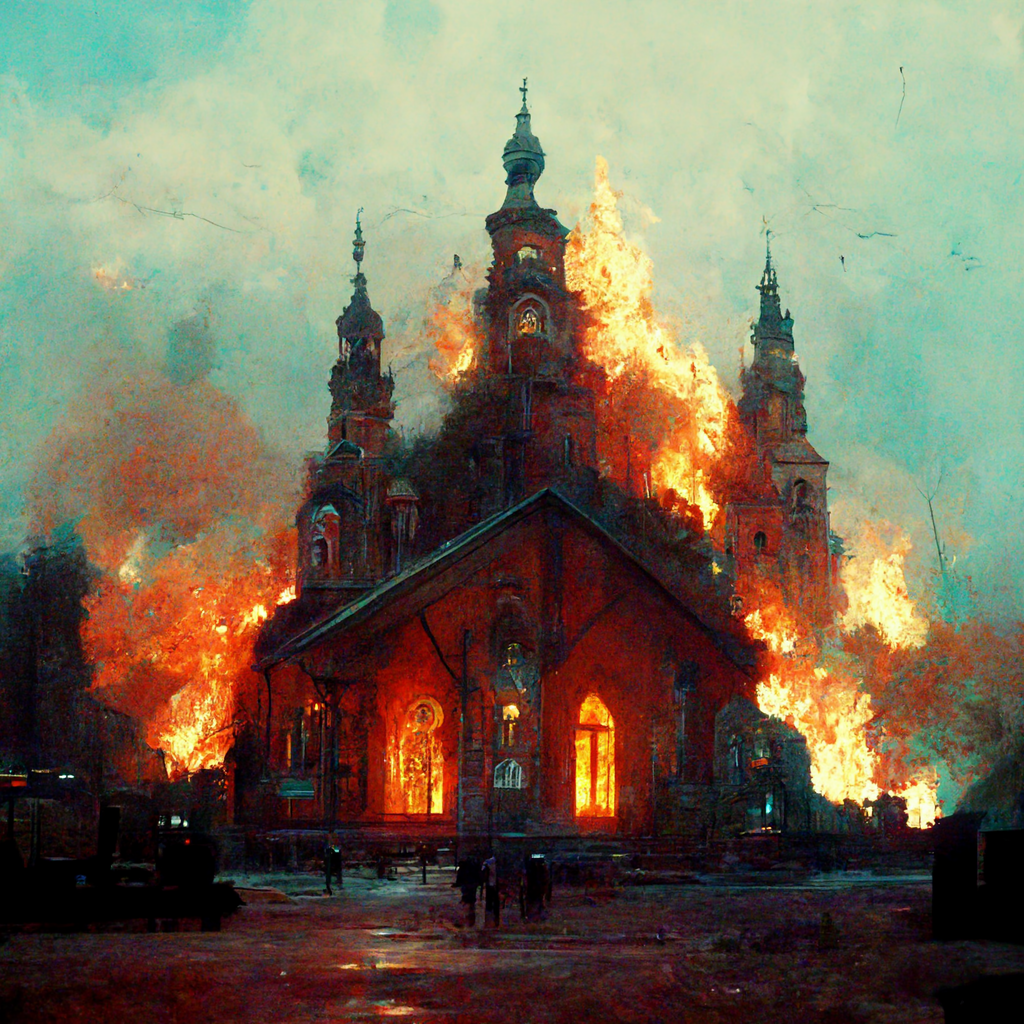 Burn the Church Down. An edition of Heaven Has Fallen | by Bradan ...