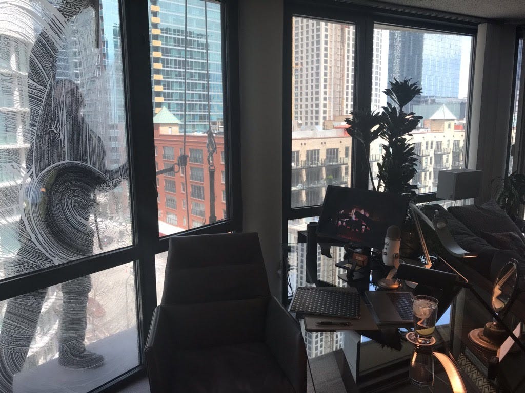The Man at My Window. Fear of failing, fear of falling | by Deb Beroset ...
