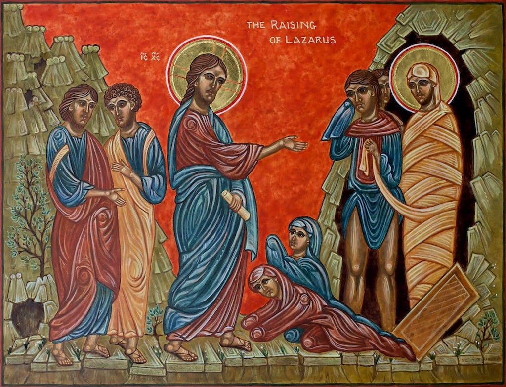 Lazarus Saturday. Eastern Orthodox Pascha is one week… | by Brooks ...