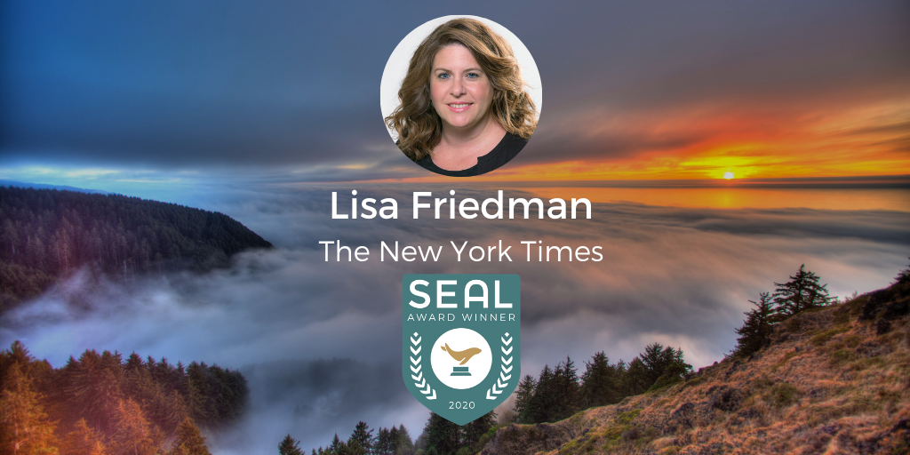 Lisa Friedman: SEAL Award Winner 2020 | by SEAL Awards | GreenReads ...