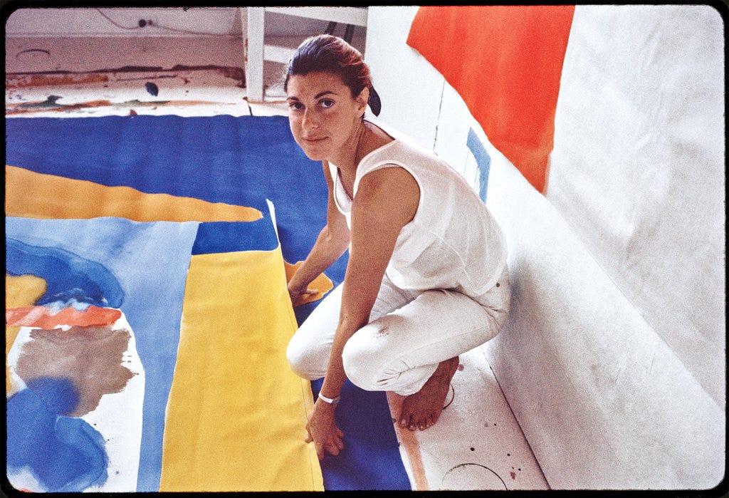 What are you painting, Ms. Helen Frankenthaler? | by Kate Pendergast ...