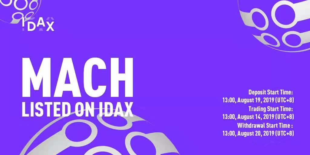 MACH to be listed on IDAX. IDAX ,the world’s leading… | by IDAX-CENTER ...