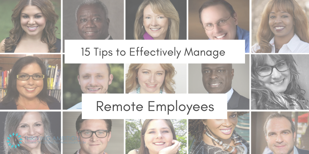 15 Tips to Effectively Manage Remote Employees | by LaKiesha Tomlin | Medium