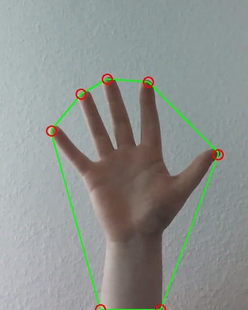 Simple Hand Gesture Recognition Using Opencv And Javascript By 3761