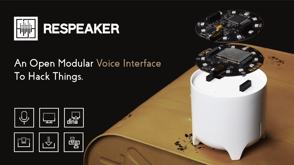ReSpeaker is an Open Modular Voice Interface for Hacking Things | by Hackster Staff | Medium