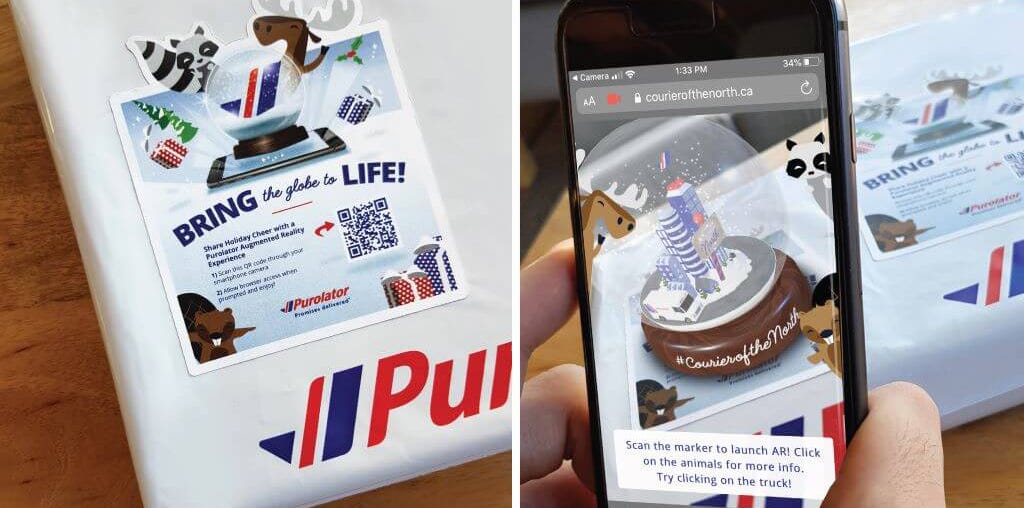 It’s a Very Merry WebAR Holiday: Activations from Baileys, Purolator ...