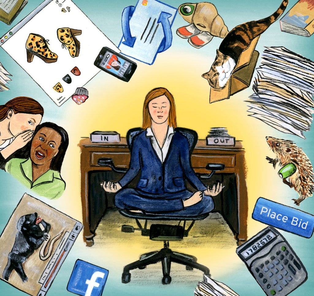 Fighting Distractions. Attention span plays a great role in… | by ...
