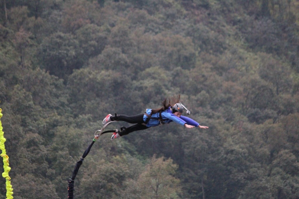 Bungee Jumping in Pokhara. Experience Nepal’s first tower bungee… | by ...