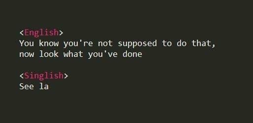Singlish — made from user experience | by Xian | Medium