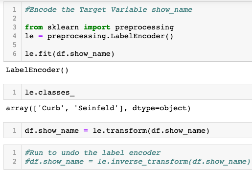 Curb Your Enthusiasm or Seinfeld? Building a Naive Bayes Classifier with Scikit-Learn for ...