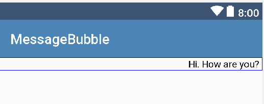 How to make message bubble in Android using XML | by Kyrylo Avramenko | Medium