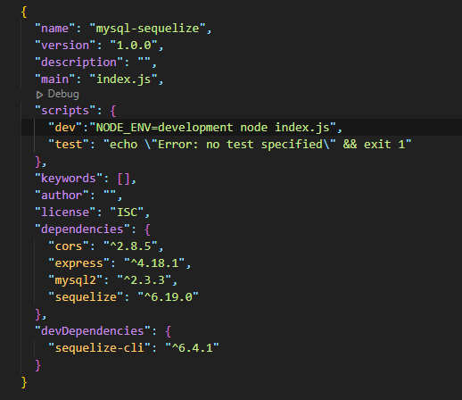 Creating CRUD APIs with Node.js and Sequelize CLI | by Vinayak Singh | May, 2022 | Medium