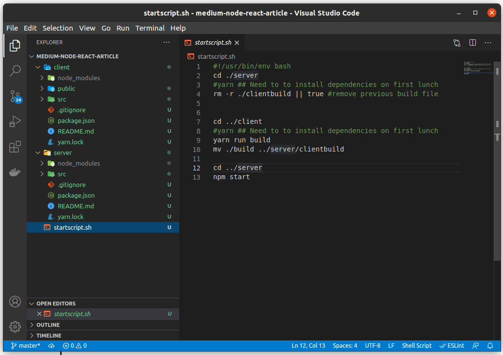 Deploy nodejs/react app on a single port/domain. | by Momo Tidjani | Medium