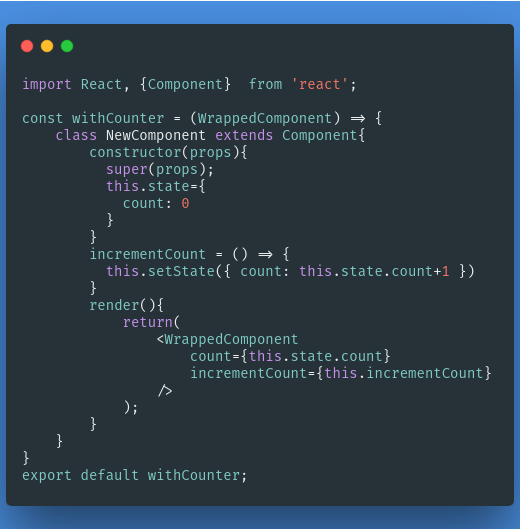 Higher-Order Components in React. We all know, one of the core ...