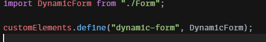 dynamic form | web components | Bat-Erdene | cross-framework component ...