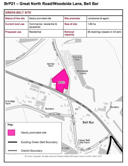 Where will the new houses be built? | by Brookmans Park Newsletter | Medium