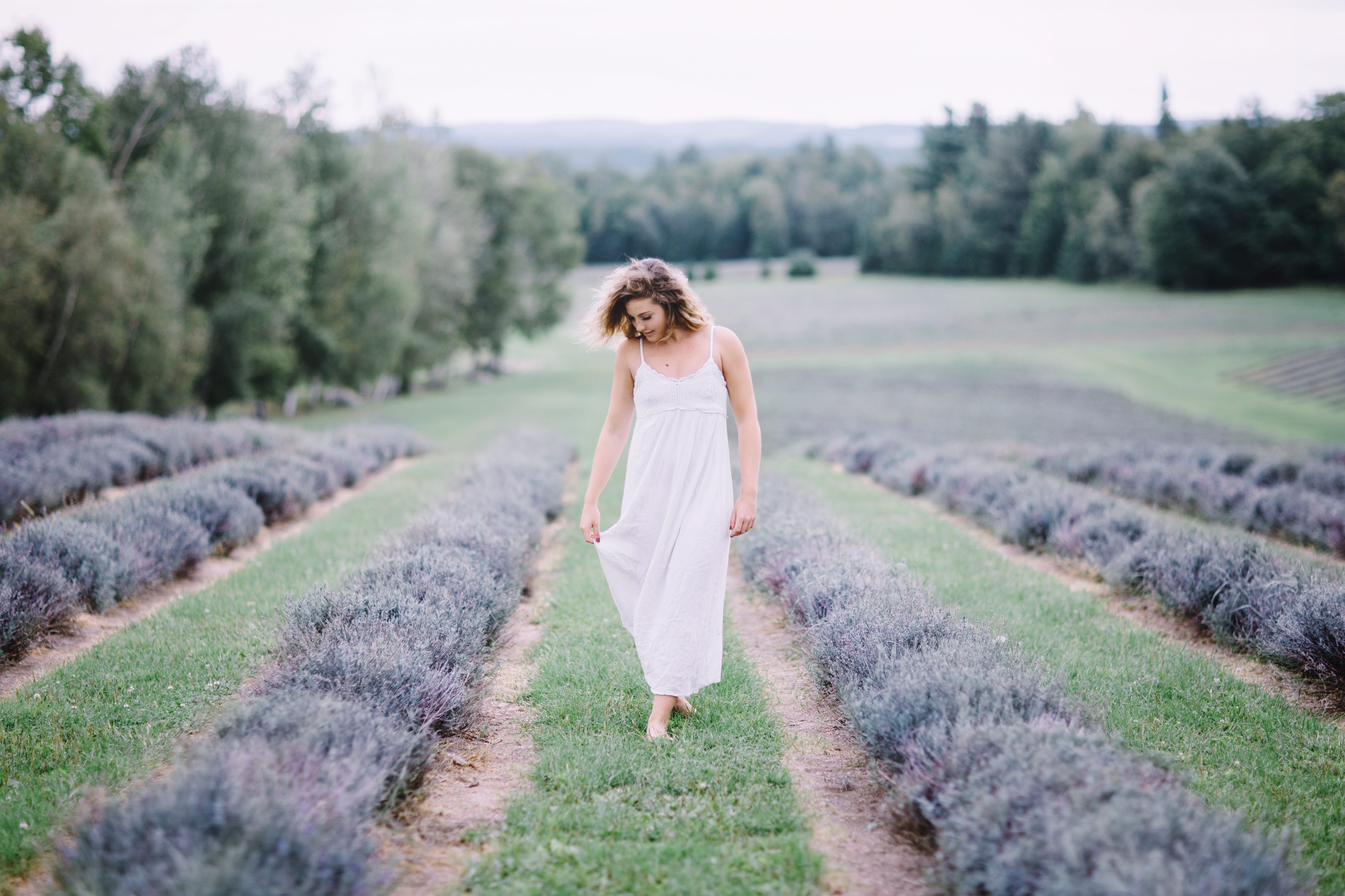 Shooting Bleu Lavande. Model: Jeanne Collinge-Pageau Location… | by ...