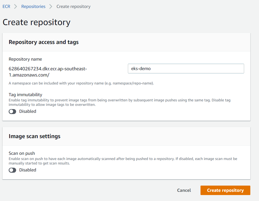 Deploy Nodejs application on AWS EKS | by Lloyd Matereke | Towards Dev Deploy Nodejs application on AWS EKS | by Lloyd Matereke | Towards Dev