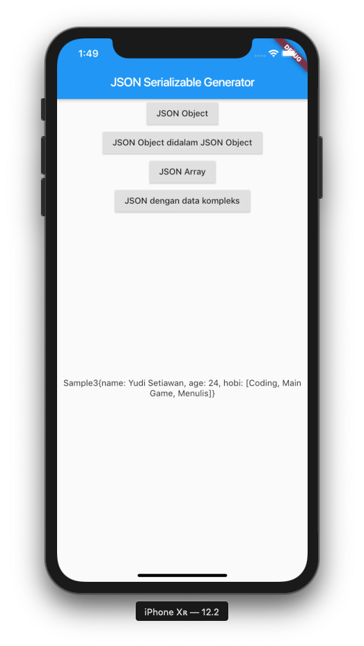 Flutter JSON Serializable Generator | by Yudi Setiawan | Nusanet Developers | Medium