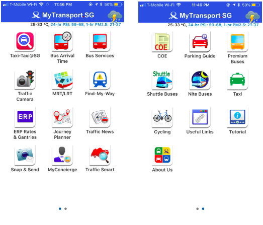 Everyday UI: MyTransport. MyTransport.sg is a popular transport… | by ...