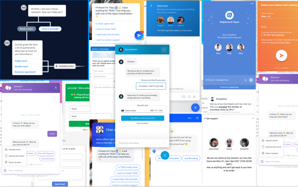 Best Chatbot Examples on Websites in 2019 | by jacob ball | Medium