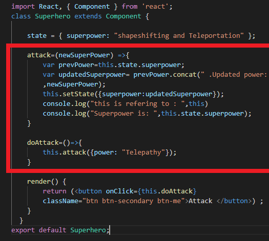 A guide to bind “this” keyword in React JS | by Akanksha | Medium