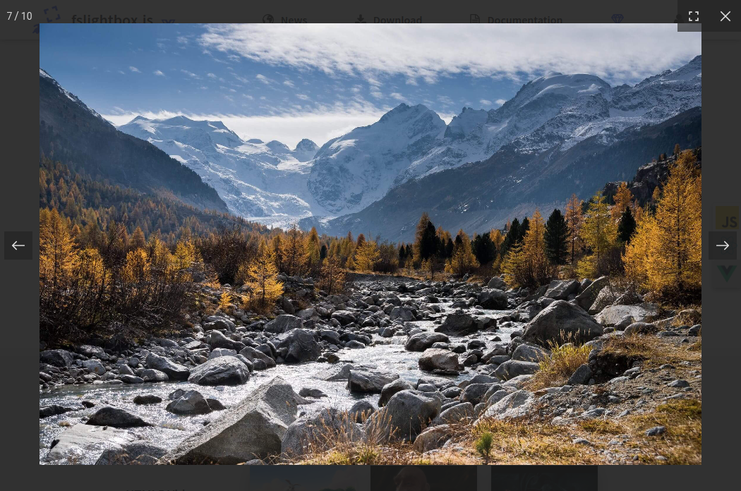 Introducing new Vue.js lightbox!. Basic version of Fullscreen Lightbox… | by Bantha Group | Medium