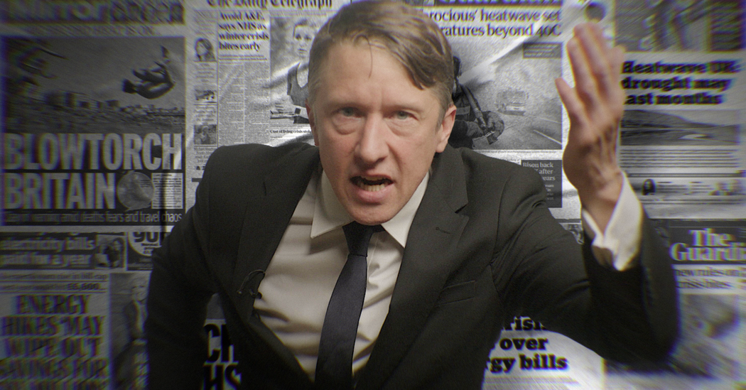 Jonathan Pie tells the US what its future looks like. | by Jerry Lowe ...