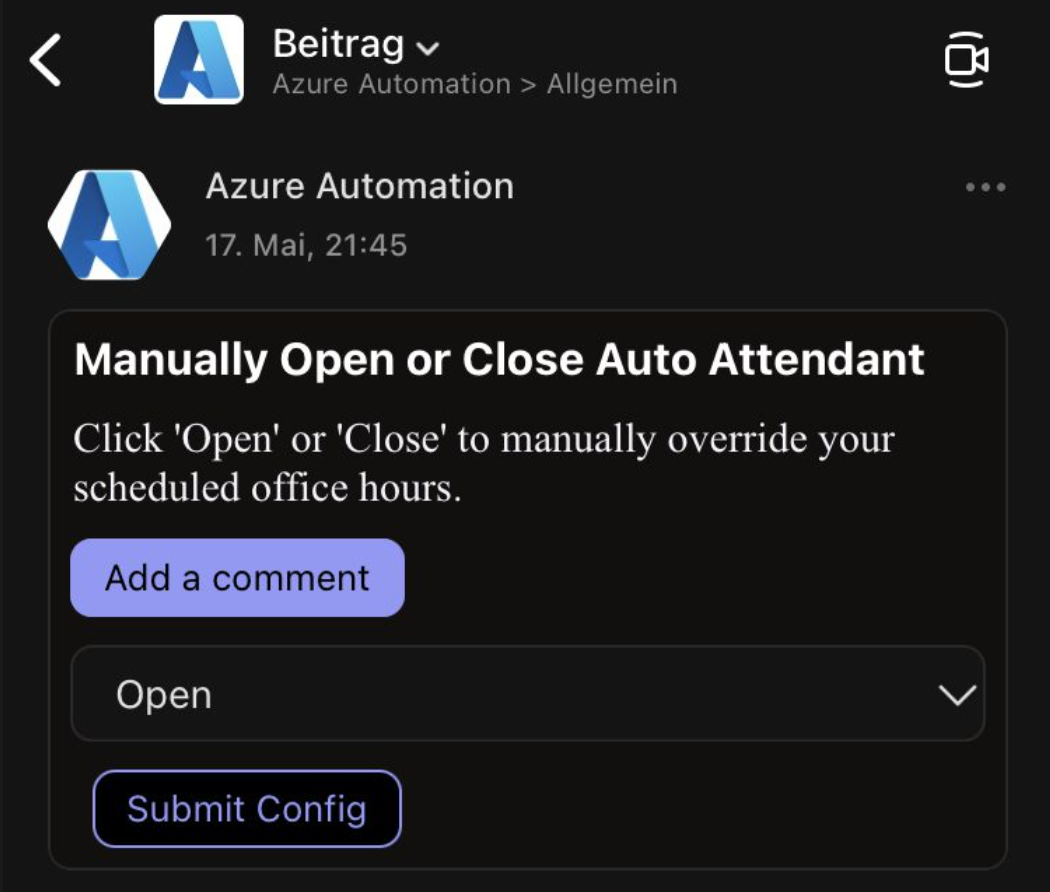 Microsoft Teams Self-Service Auto Attendants (Without Premium ...