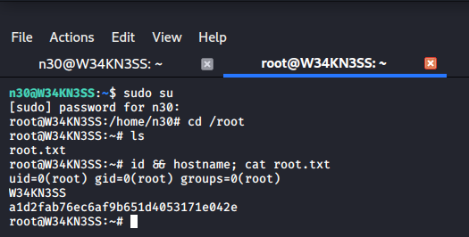 W34kn3ss | walkthrough. Weakness is intermediate level box as… | by Anant chauhan | Medium