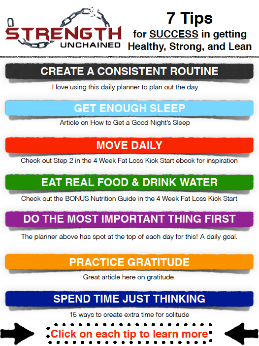 7 Tips for SUCCESS in Getting Healthy, Strong, and Lean | by Brad ...