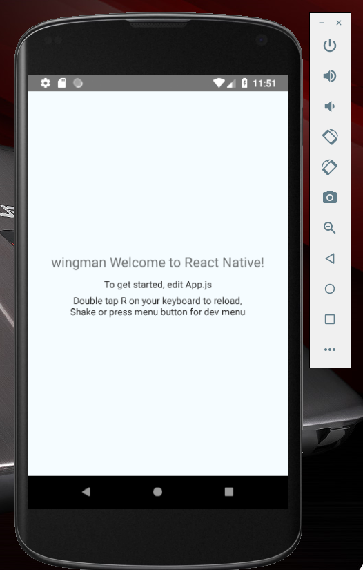 Setting up React Native for android with React Native Debugger on windows subsystem for linux ...