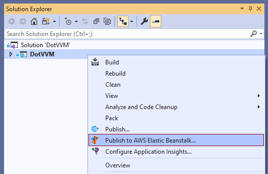 Implementación de aplicaciones web con ASP.NET Core y DotVVM en AWS Elastic Beanstalk | by ...