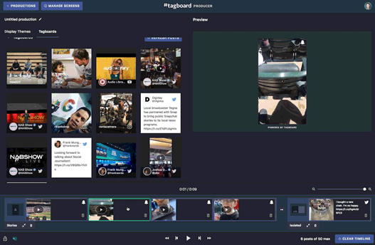 Tagboard Producer: Interactive Storytelling in Real-Time - Tagboard