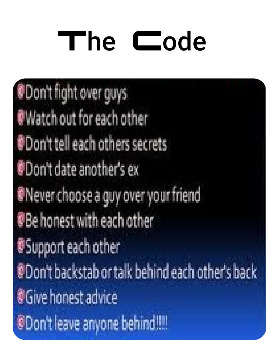 What about the code?. I remember talking about the "code"… | by ...