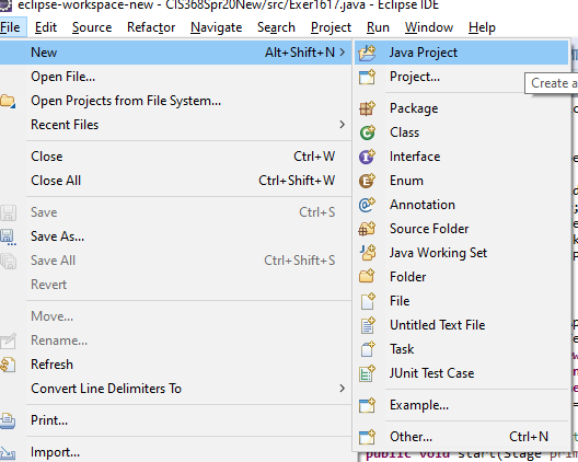 JavaFX Application Set Up in Eclipse | by Alexandra Z Harner | Medium