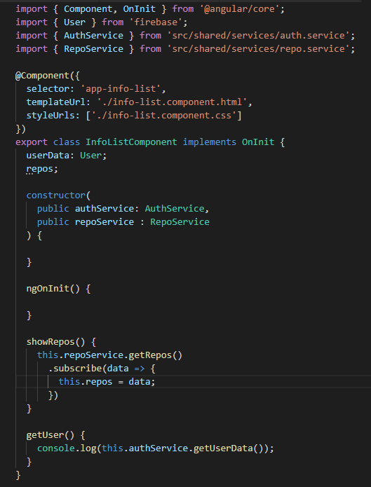 Using Firebase Authentication Token To Make Api Calls For The Respective User With Angular 7