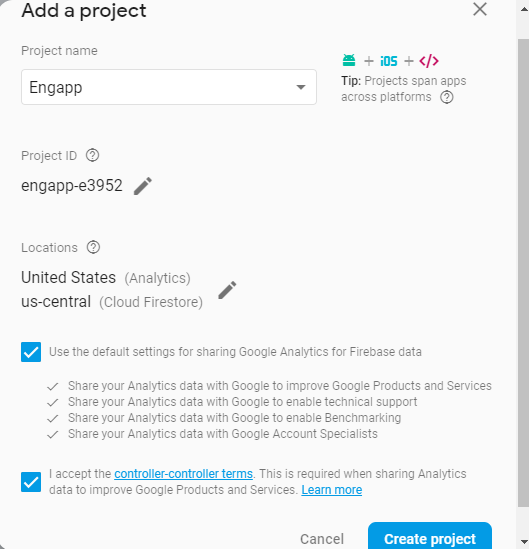 How to implement Firebase to your Flutter application | by EngApp | Medium