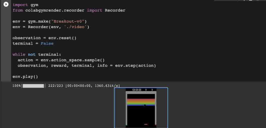 Rendering OpenAI Gym Environments in Google Colab | by Ryan Rudes | Analytics Vidhya | Medium