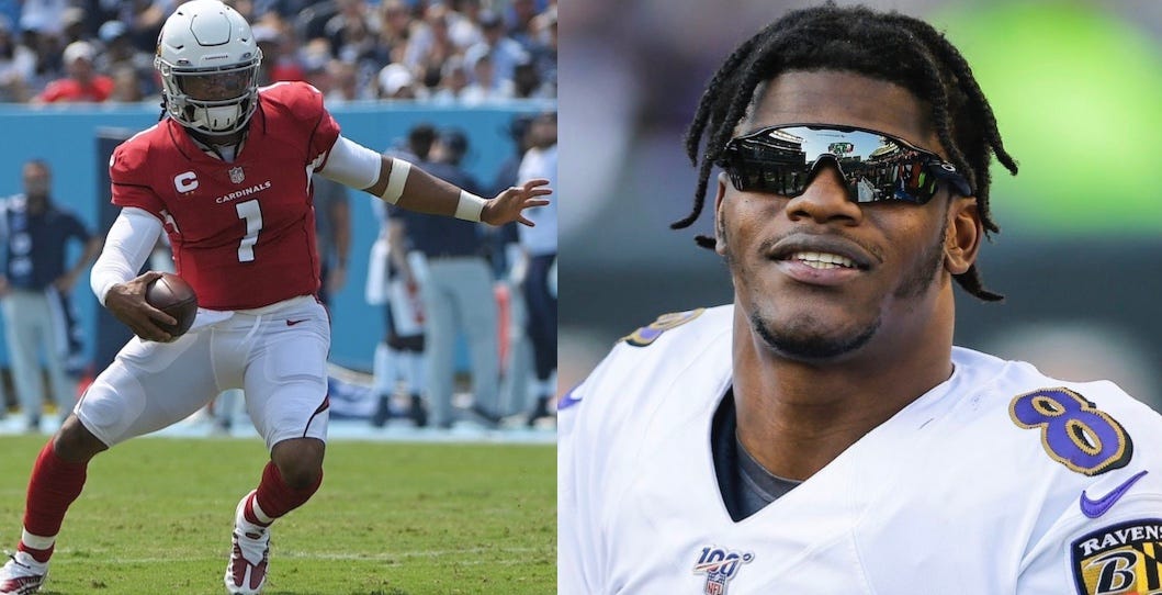 My Kyler Murray vs Lamar Jackson comparison. When I compare players I ...