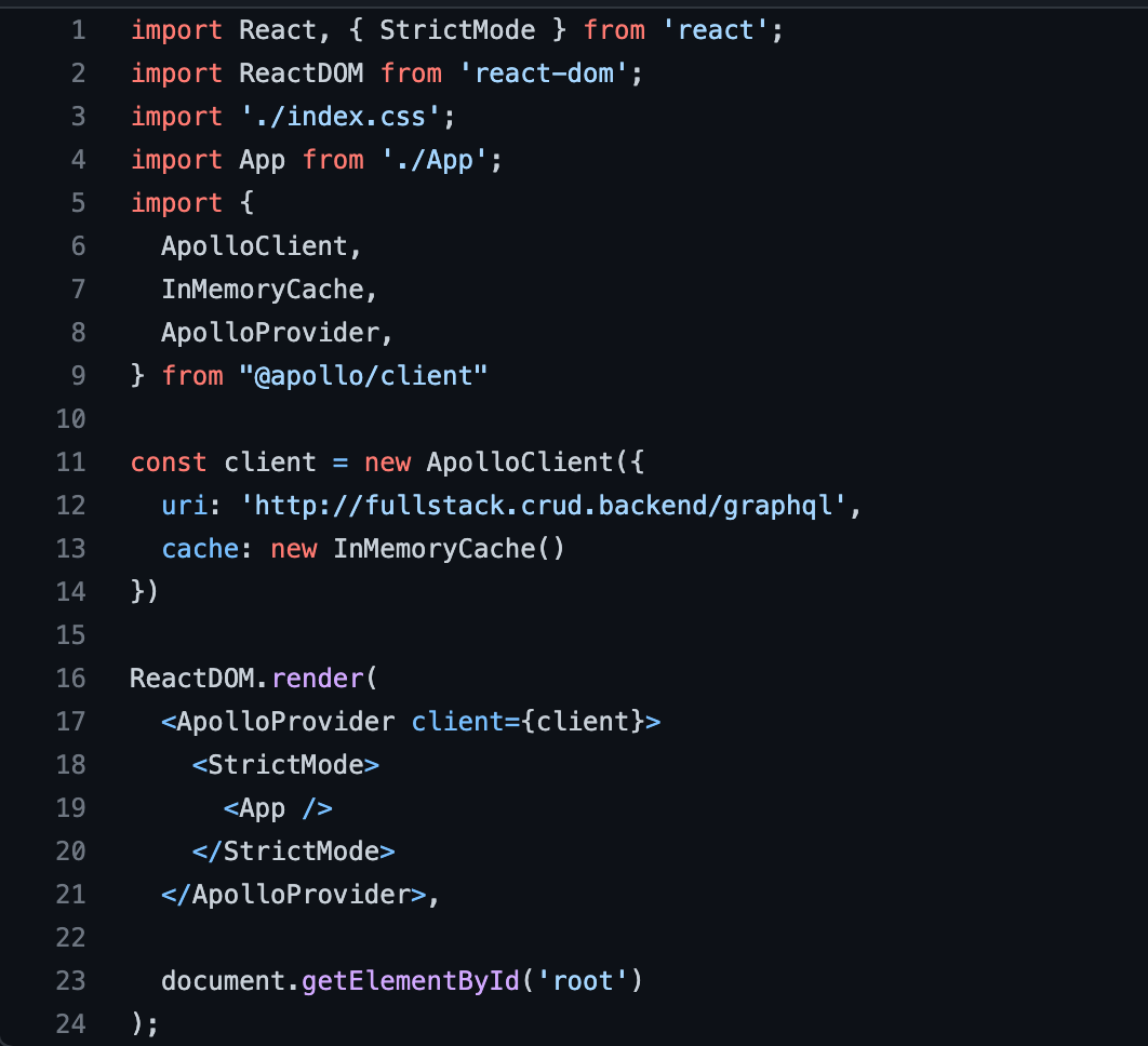 GraphQL and React starter pack. In this article we’ll be going over the ...