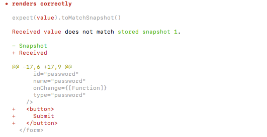 Snapshot testing React Components with Jest | by Luke Pierotti ...