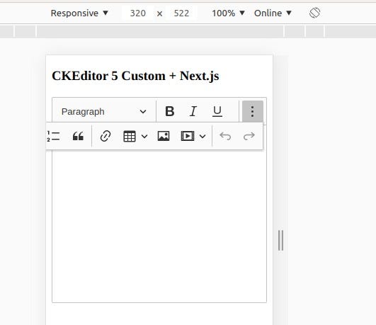 Custom CKEditor 5 + Next.js | by Nurul Aisyah | Sep, 2020 | Medium | Medium