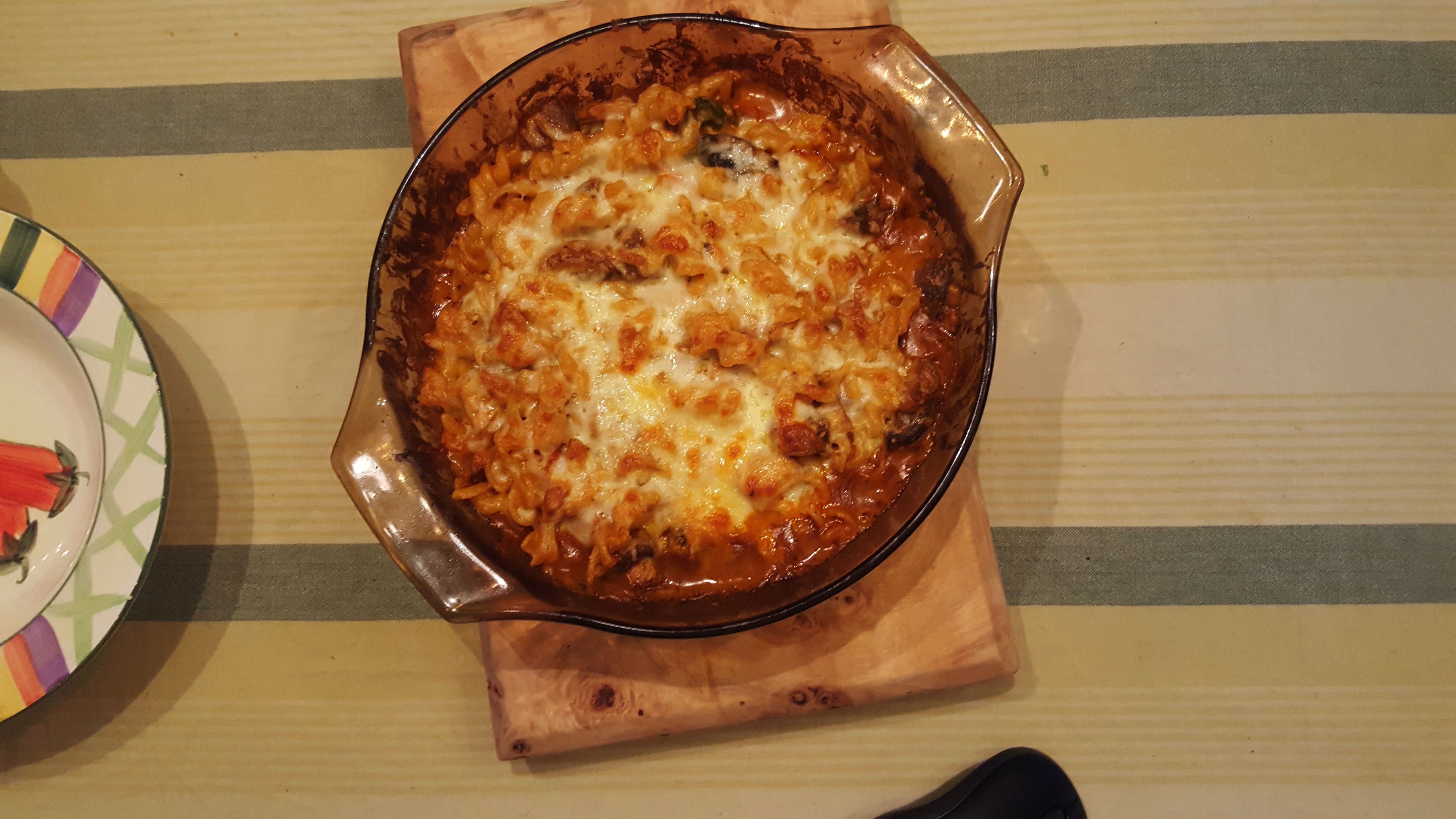 Chicken Pasta with Cheese casserole | by Omar Meksassi | NotaRandomBlog ...