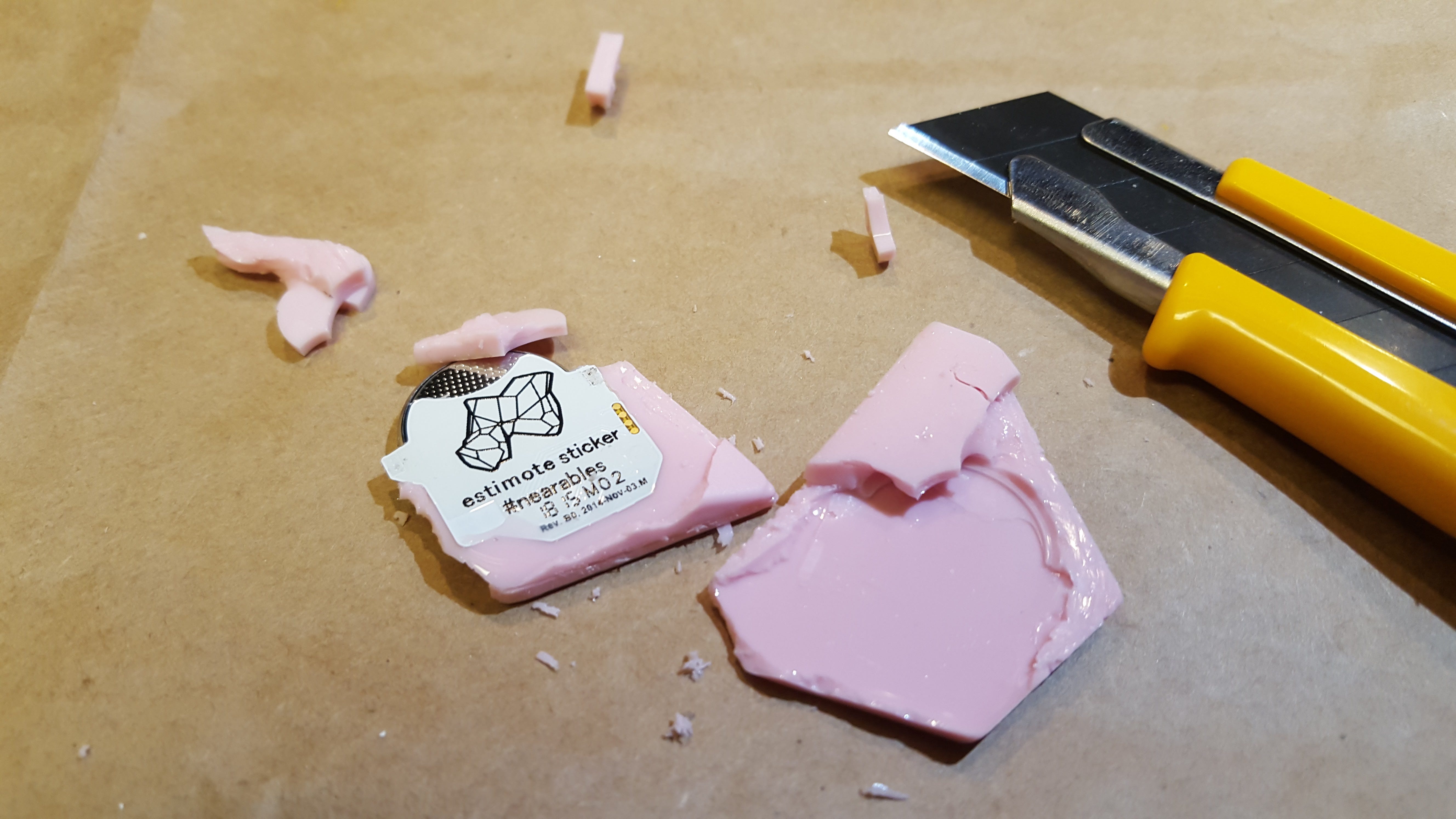Estimote Sticker Teardown. Estimote’s “Sticker” product represents ...