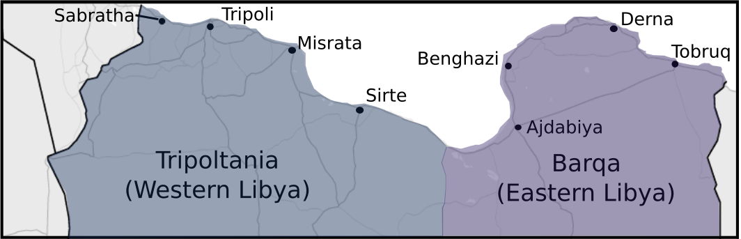 Libya: Tripolitania and Barqa | by LibyaSecurityMonitor | Libya ...